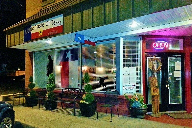 A Little Taste of Texas | Menu Little taste of Texas